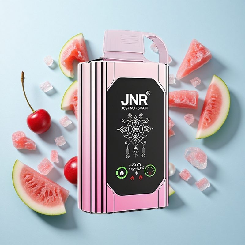 JNR Shisha Hookah Box 20500 Puffs Cherry Watermelon Freeze 25ml-es E ...